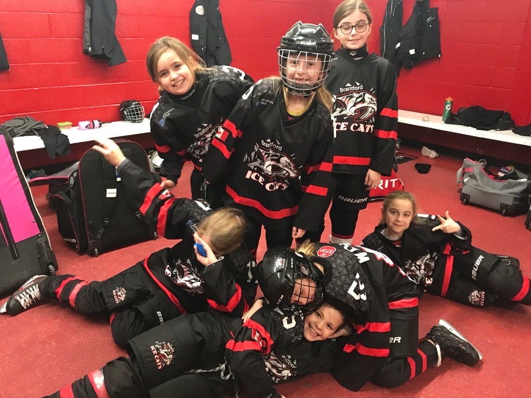 Accomplishments > Our Novice Ice Cats 2019/20 (Brantford Girls Hockey ...